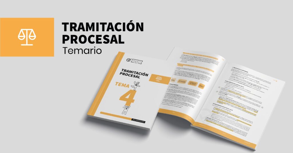 Temario Tramitación Procesal 2025-2026 PDF ¡Descárgatelo gratis!