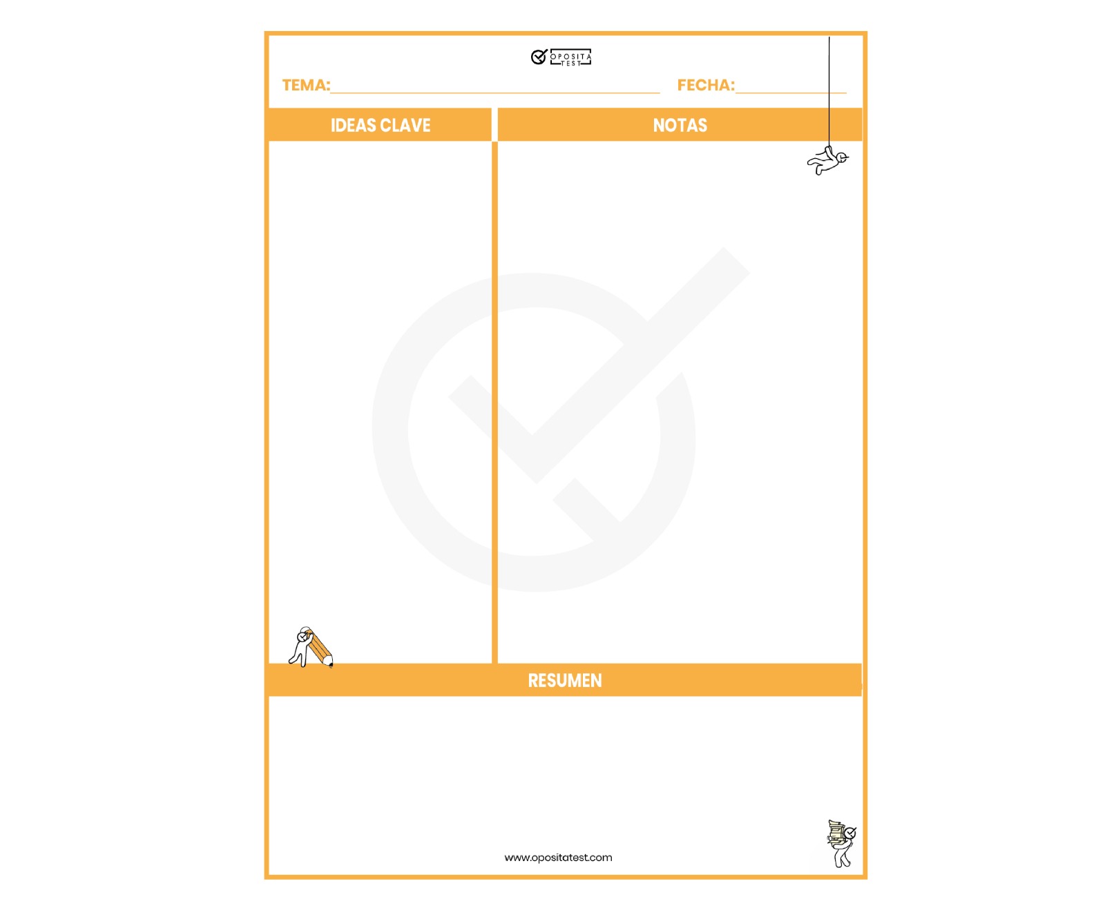 Método Cornell: qué es y cómo usarlo en oposiciones [¡plantilla gratis!]